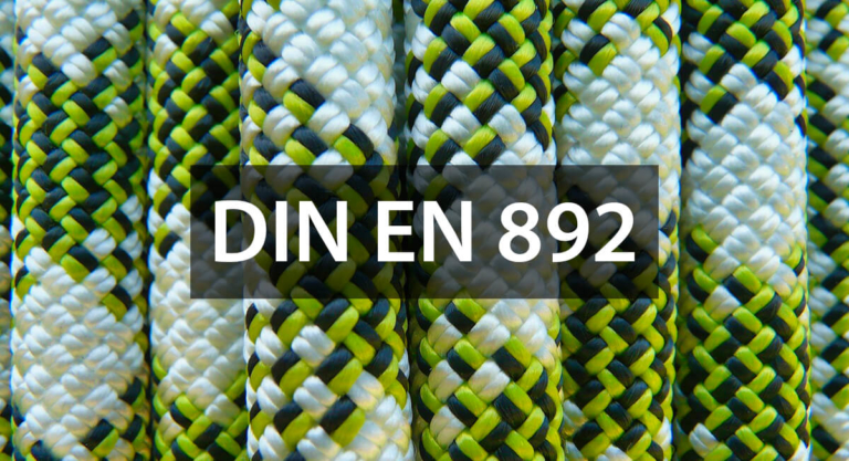 Was sagt die Europäische Norm EN 892 zur Prüfung von Kletterseilen?